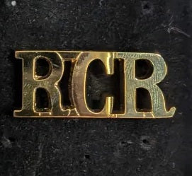 Shoulder Titles - RCR – The Mercury Shop
