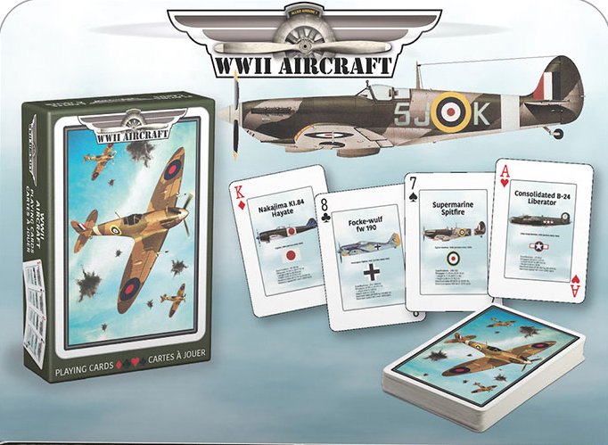 Playing Cards - WWII Aircraft – The Mercury Shop