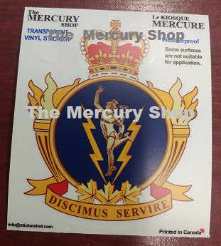 Decal / Sticker CFSCE Crest – The Mercury Shop