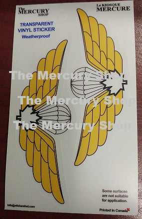 Decal / Sticker Jump Wings – The Mercury Shop